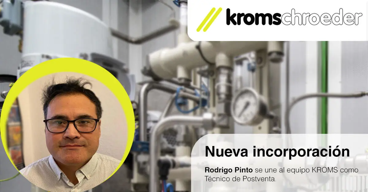 Nueva incorporación - Rodrigo Pinto - Kromschroeder